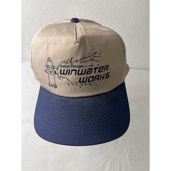 Accessories | Vintage Hat Mens Cap Winwater Works Baton Rouge Louisiana ...